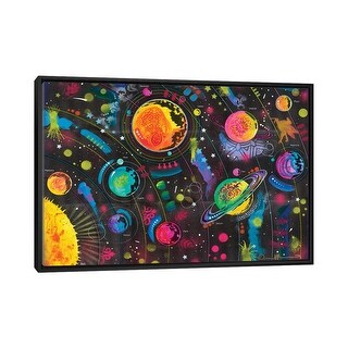 iCanvas "Solar System" by Dean Russo Framed Canvas Print - Bed Bath & Beyond - 36820854